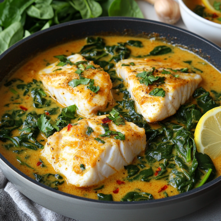 Kokos-Fisch-Curry mit Spinat – Das ultimative Rezept